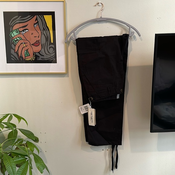 Carhartt WIP | Pants | Carhart Work In Progress Cargo Pants Black ...